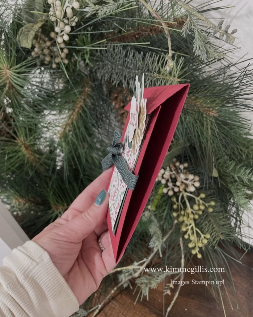 Top Fold Card Instructions - Kim McGillis
