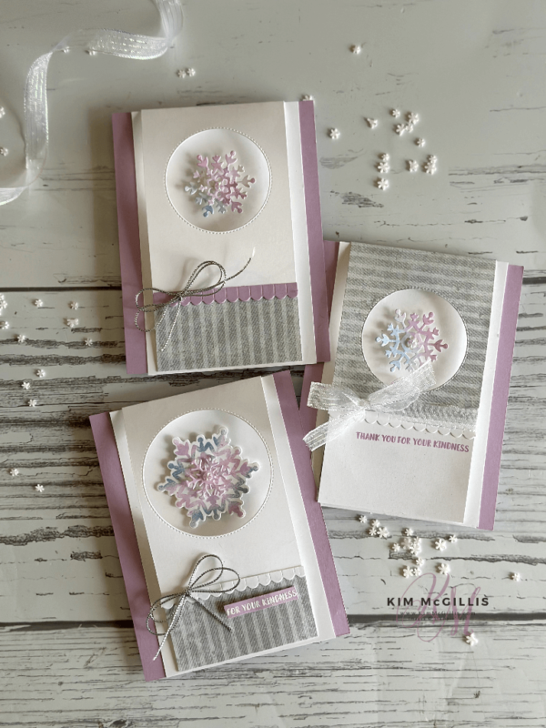 Snowflake Galore Series Bonus Card - Kim McGillis